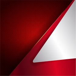 Dark red design with a wrapped page Royalty Free Vector