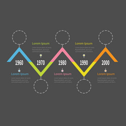Timeline Infographic Dash Vector Images (92)