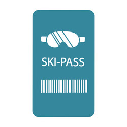 Ski Pass Lift Ticket Vector Images (87)