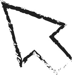 Cursor icon mouse pointer Royalty Free Vector Image