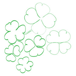 Shamrock Line Art Vector Images (over 4,300)