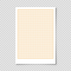 Empty graph with x and y axis grid Royalty Free Vector Image