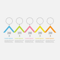 Timeline Infographic Dash Vector Images (92)