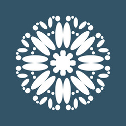 Norse viking symbol circles Royalty Free Vector Image