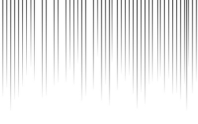 Cartoon-style black effect line streamline from Vector Image