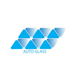 Auto glass logo Royalty Free Vector Image - VectorStock