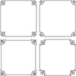 Elegant Frame Border Narrow Vector Images (over 300)