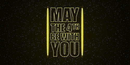 May the 4th be with You Vector Images (over 170)