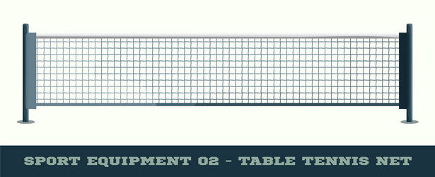 Perspective ping pong table design isolated Vector Image