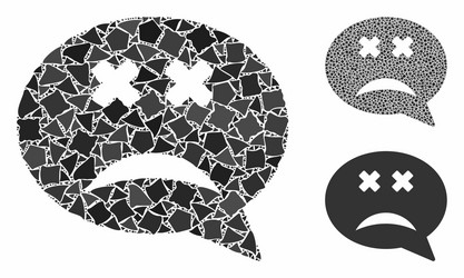 Blind smiley framed icon Royalty Free Vector Image