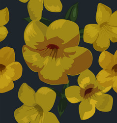 Yellow Trumpet Flower Vector Images (94)