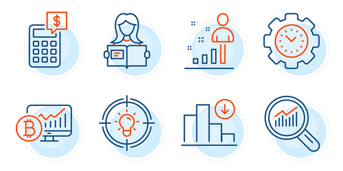 Decreasing Chart Vector Images (over 13,000)
