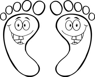 Cartoon Toes Feet Vector Images (over 490)