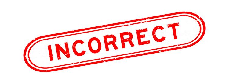 Correct Incorrect Vector Images (over 2,200) Correct Incorrect Vector Images (over 2,200)