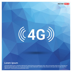 4g icon Royalty Free Vector Image - VectorStock