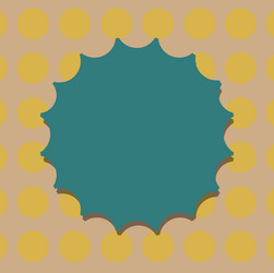 Business empty template for layout for invitation Vector Image