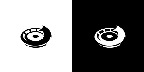 Fox arena logo design modern attractive suitable Vector Image