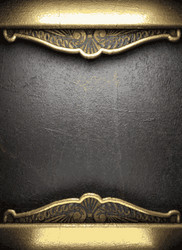 Golden and silver background Royalty Free Vector Image