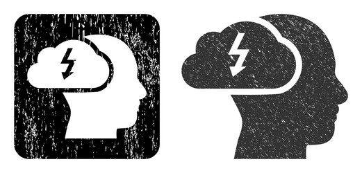 Brain Stencil Head Vector Images (61)