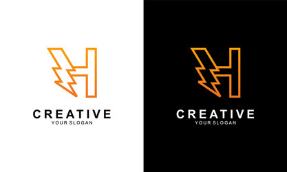 Lightning Bolt H Vector Images (93)