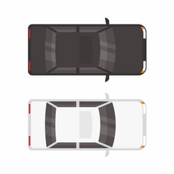 Car Two View Front and Back Vector Images (43)