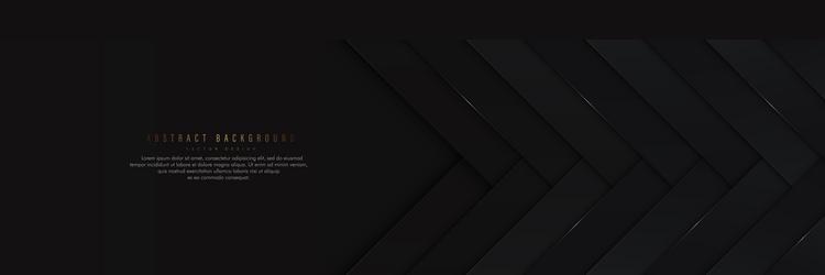 Abstract Black Curve Overlap Layer Background Vector Image