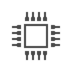 Chip icon Royalty Free Vector Image - VectorStock