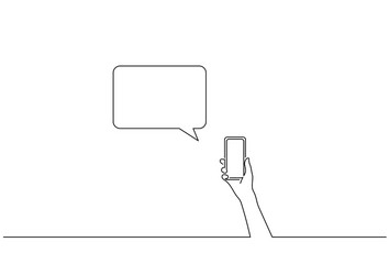 Communication line drawing Royalty Free Vector Image