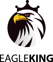 Royal horse logo design Royalty Free Vector Image