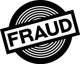 Fraud black stamp Royalty Free Vector Image - VectorStock