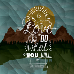 Motivational poster message design Royalty Free Vector Image