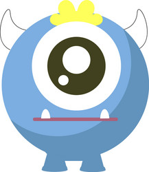 Vampire mouth on white background Royalty Free Vector Image