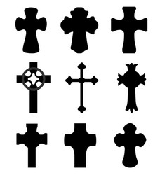 Crosses Royalty Free Vector Image - VectorStock