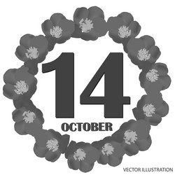 October 14 Vector Images (over 180)