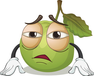 Sad Apple Cartoon Vector Images (over 290)