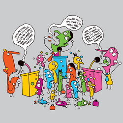 Doodle Politics Vector Images (over 2,300)