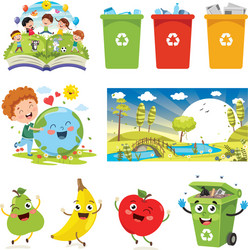 Environment elements Royalty Free Vector Image