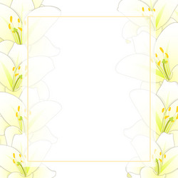 Easter Lily Border