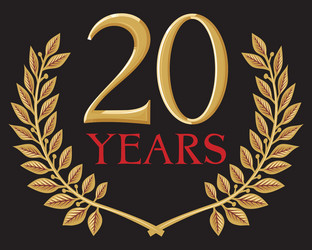 Celebrating 20 Years Vector Images (over 7,600)