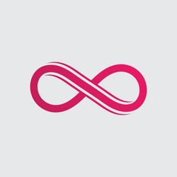 Infinity design Royalty Free Vector Image - VectorStock