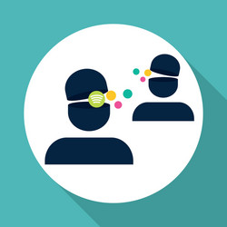 Social media design icon communication Royalty Free Vector