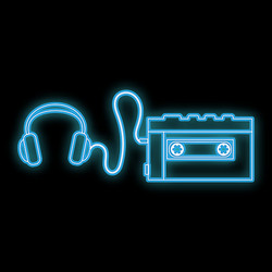 Neon Record Player Vector Images (over 1,600)