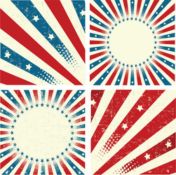 Patriotic background Royalty Free Vector Image