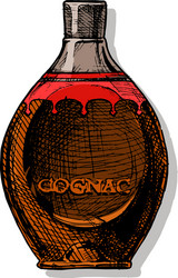 Logo for cognac Royalty Free Vector Image - VectorStock