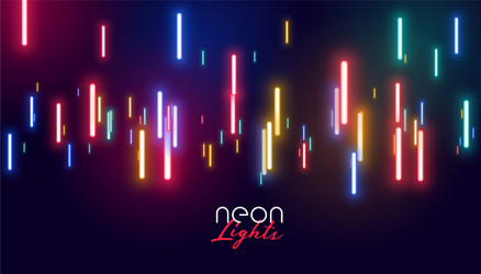 Abstract neon color future background Royalty Free Vector