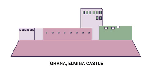 Ghana Landmark Vector Images (over 120)