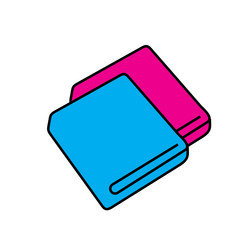 Towel logo Royalty Free Vector Image - VectorStock