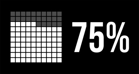 75 Percent Chart Vector Images (over 150)