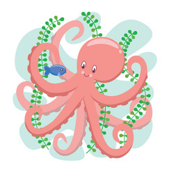 Feeler Octopus Cartoon Vector Images (over 160)