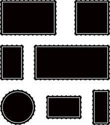Postage Stamp Edge Border Vector Images (over 830)